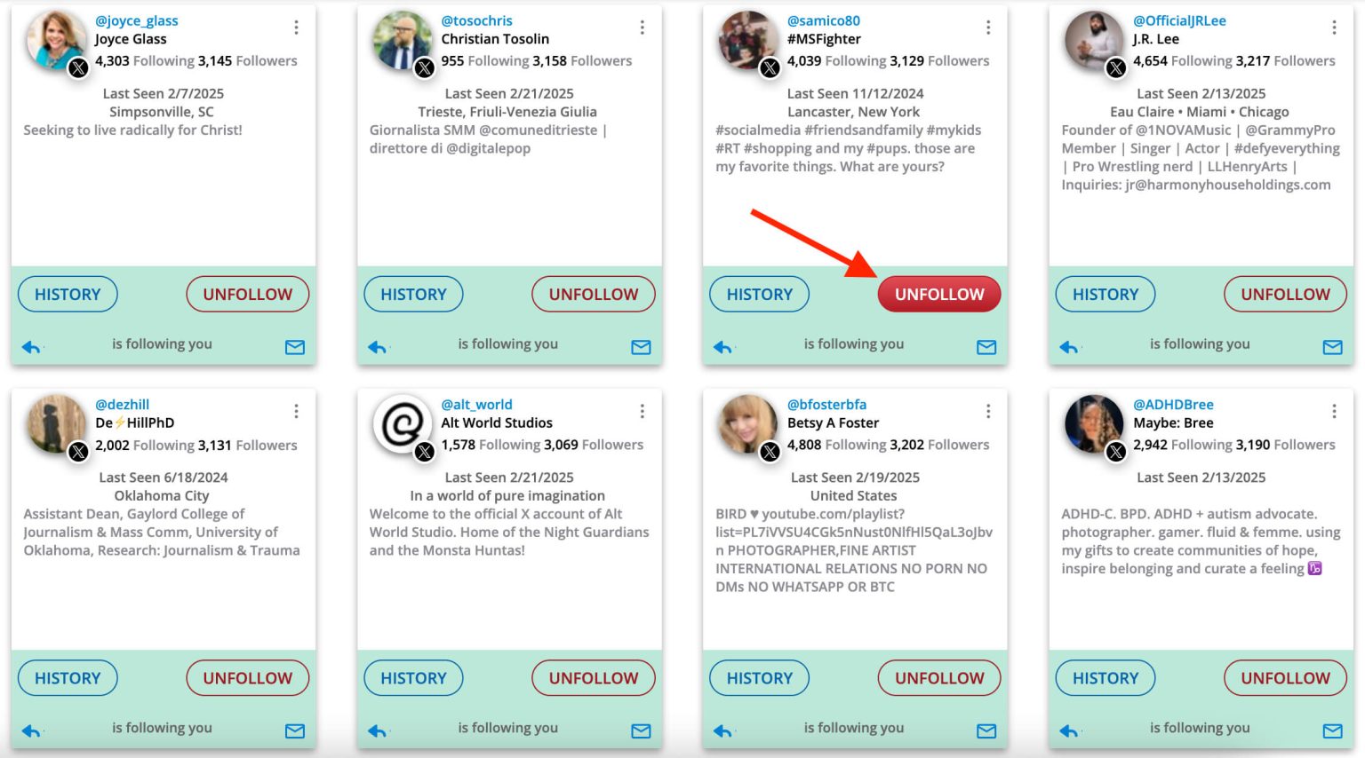 Twitter Inactive Followers (X): Filter and Remove Them Fast | Fedica Blog