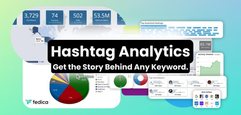 Best Tools for Twitter Analytics for a Hashtag (or Keyword) | Fedica Blog