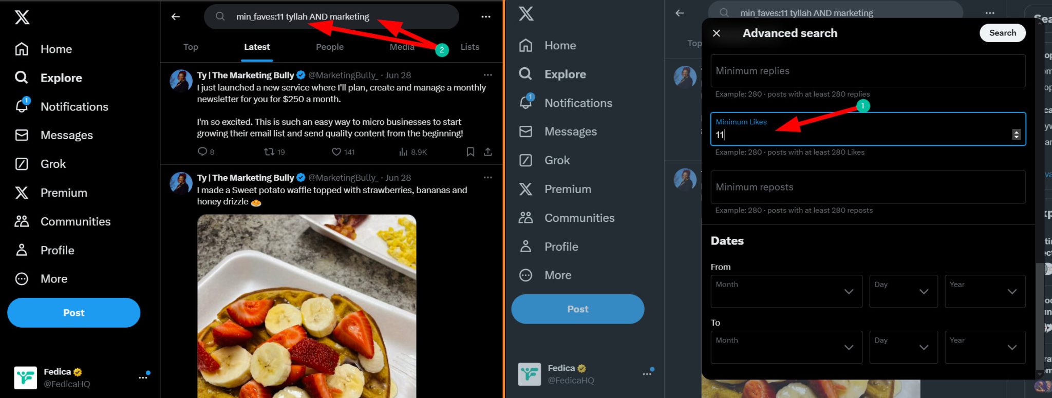 How to Search Twitter / X: Complete Guide to Finding Tweets, Content & People (2025) | Fedica Blog