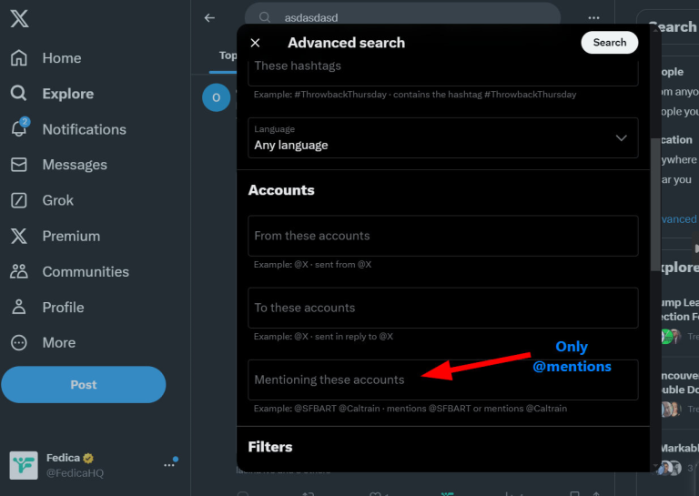 How to Search Twitter / X: Complete Guide to Finding Tweets, Content & People (2025) | Fedica Blog