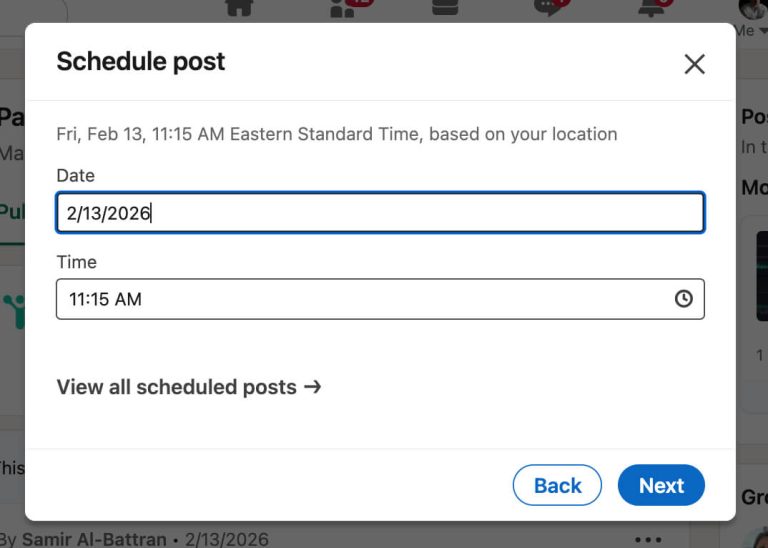How to Schedule LinkedIn Posts for Free: Save 20+ Hours Monthly ...